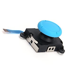 Joystick Button Module, Thumb Stick Easy to Replace Wear Resistant for Switch Joycon Controller(Blue)