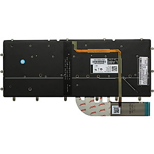 AUTENS Replacement US Keyboard for Dell XPS 13 9343 9350 9360 / Inspiron 13 7347 7348 7352 / Inspiron 15 7547 7548 Laptop Backlight No Frame