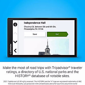 Garmin DriveSmart 66, 6-inch Car GPS Navigator with Bright, Crisp High-resolution Maps and Garmin Voice Assist