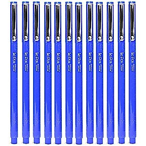 Marvy LE Pen Micro Fine Tip Pens, Blue, Pack of 12