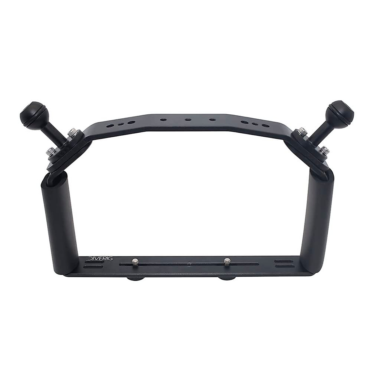 nitescuba Underwater Handle Tray Bracket Aluminum Alloy Dual Handheld Video Light Stabilizer Tray for Camera housing，Handle Grip for gopro Set up Works for Hero 10,Action Camera