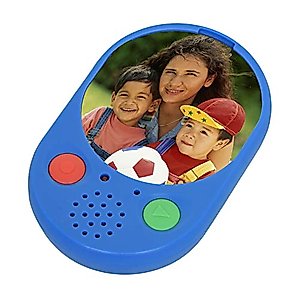 Talking Products, Voice Pad Voice Recorder, Communication Sound Button for Kids, 40 Seconds Recording. Sensory Learning Resource for Practising Phonics and Speaking and Listening Activities in School