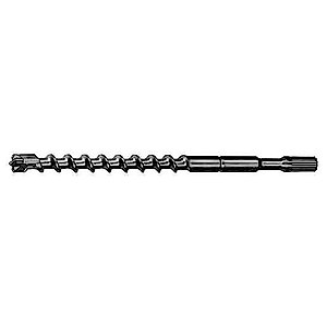 Hammer Drill Bit, Spline, 5/8X10 In