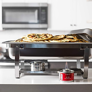 GASONE Gas One 1 pc-6 Hr Cooking Wick Liquid Safe Fuel for Chafing Dish, RED