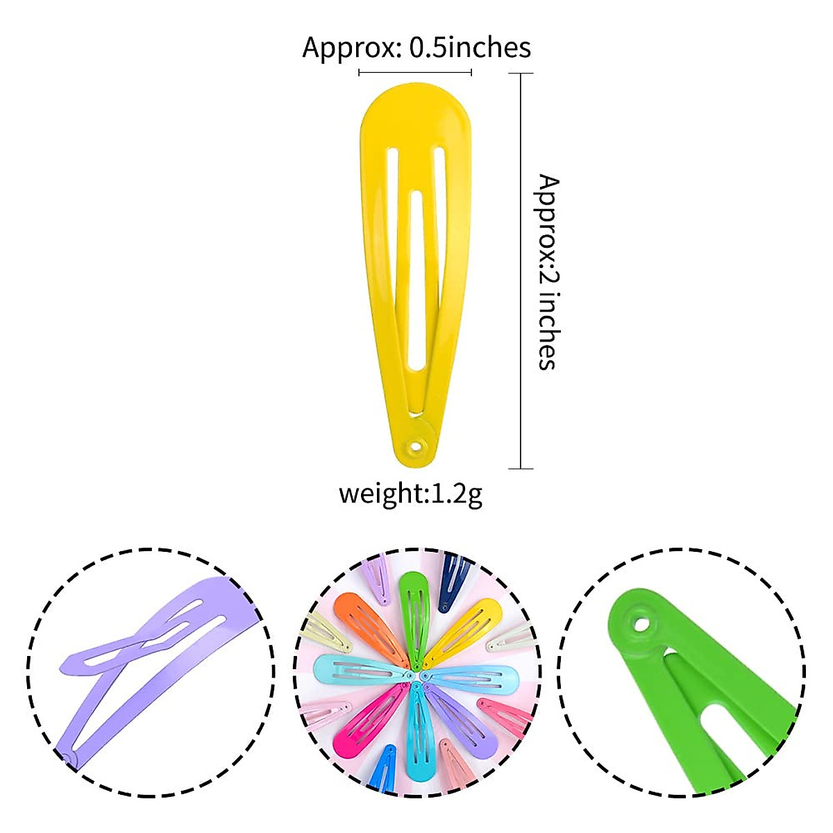 Kewl Fashion Baby Girl's Toddler 5 Inch Soft Bow-knot Nylon Hairband Headband Headdress (Red)