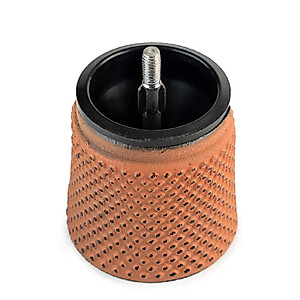 Peugeot Bali FONTE Cast Iron Pepper Mill, 8cm/3 In Orange, Black, 3.15in.
