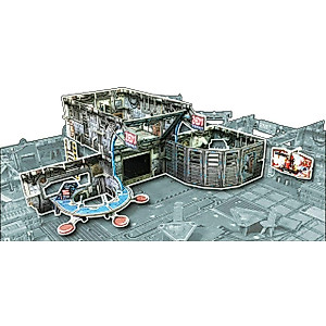 Battle Systems Core Space Shootout at Zed’s Expansion Set - Miniatures - Board Game - Event Cards - Modular 3D Terrain - Wargaming BSGCSE001