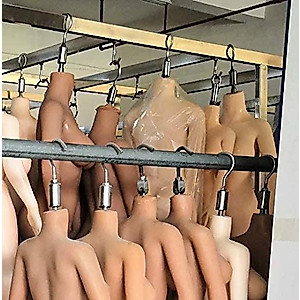 KingCorey TPE Dolls Hanging Hook 304 Stainless Steel Hooks for Storaging The Doll in The Closet