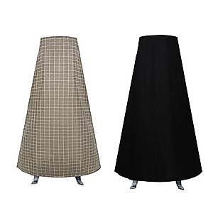 ReliableOxford Cloth BBQ Grill Cover Waterproof Stove Protector UV Resistant Universal For Garden Indoor Outdoor Cooking Barbecue Cover Outdoor Grill Stove Cover Rain Dust Storage Bag Included UV Rain