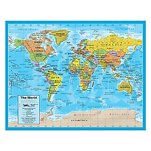 Waypoint Geographic 2-in-1 United States and World Notebook Map, Interactive Notebook Maps for Learning Geography and Social Studies, Engaging Learning Resources for Kids, 8.5” x 11”