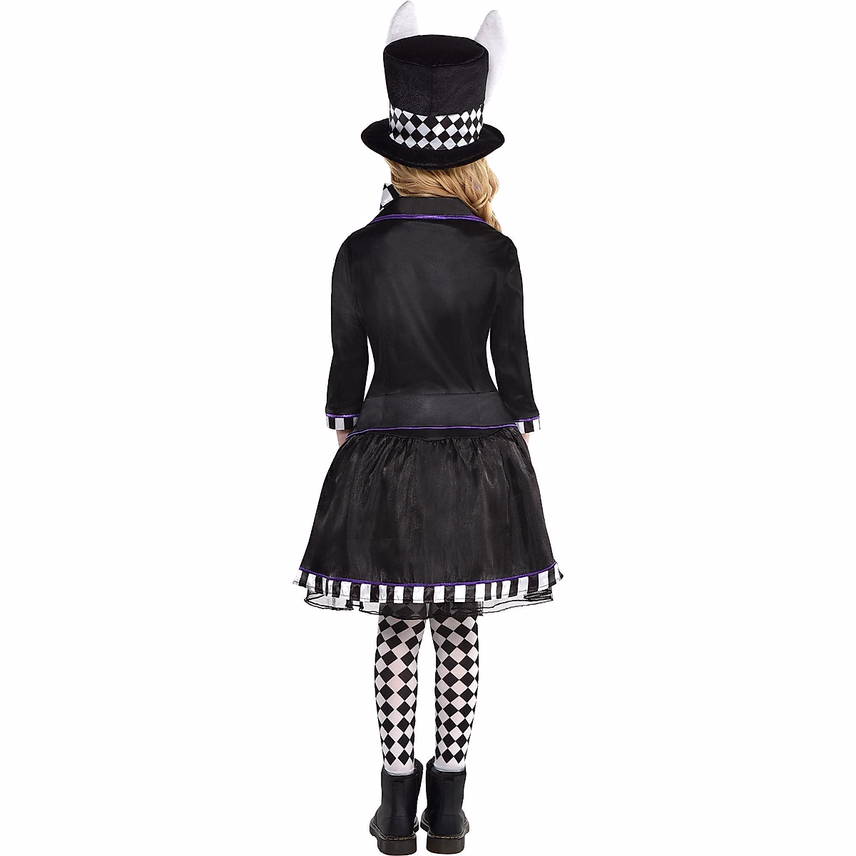 Amscan Girl's Dark Mad Hatter Costume | X-Large (14-16) | 1 Pc