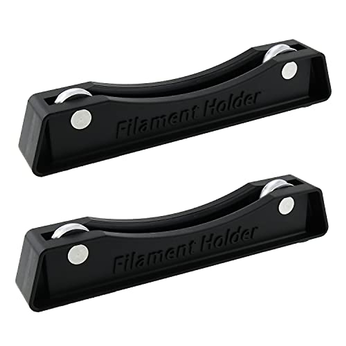 3D Printer Filament Spool Holder LUORNG 1Pair BlackFilament Spool Holder Stand with Bearing Design for PLA/ABS/TPU 3D Printing Materials