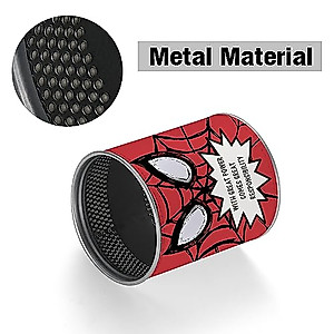 JOHSBYD Super Spiderman Gifts Leather Pencil Pen Holder Super Spiderman Fans Gifts Cosplay Movie Lover Gifts Birthday Graduation Gifts for Son Daughter (spiderman)