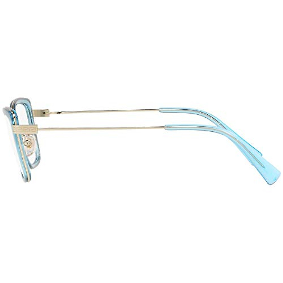Eyeglasses Versace VE 1243 1403 PALE GOLD/BLUE TRANSP