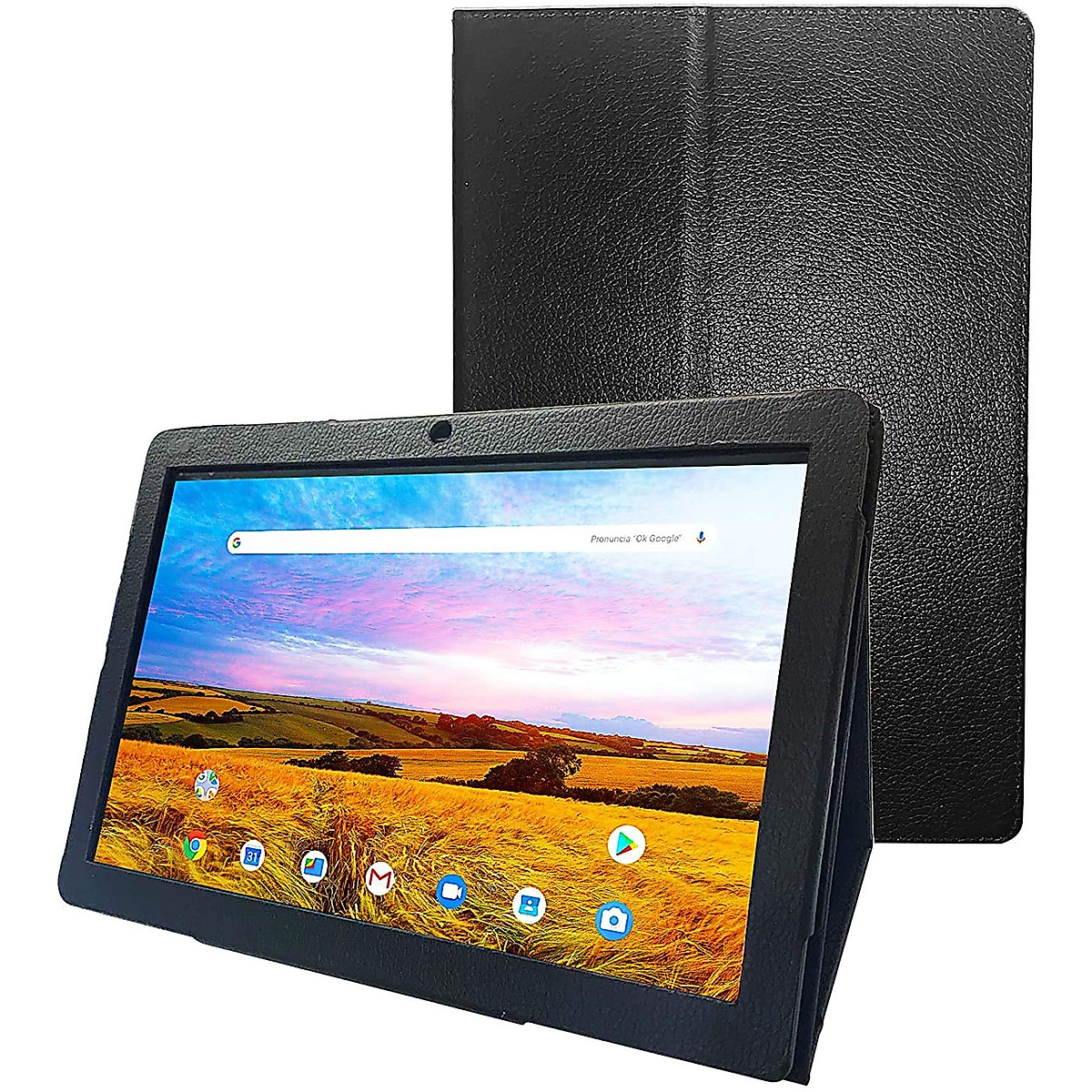 CWOWDEFU 10 Inch Tablet with Case Included, Android Tablet 3GB RAM 32GB Touchscreen Tablette Computer WiFi Tabletas 10.1 inch Tablet Kids (Black)