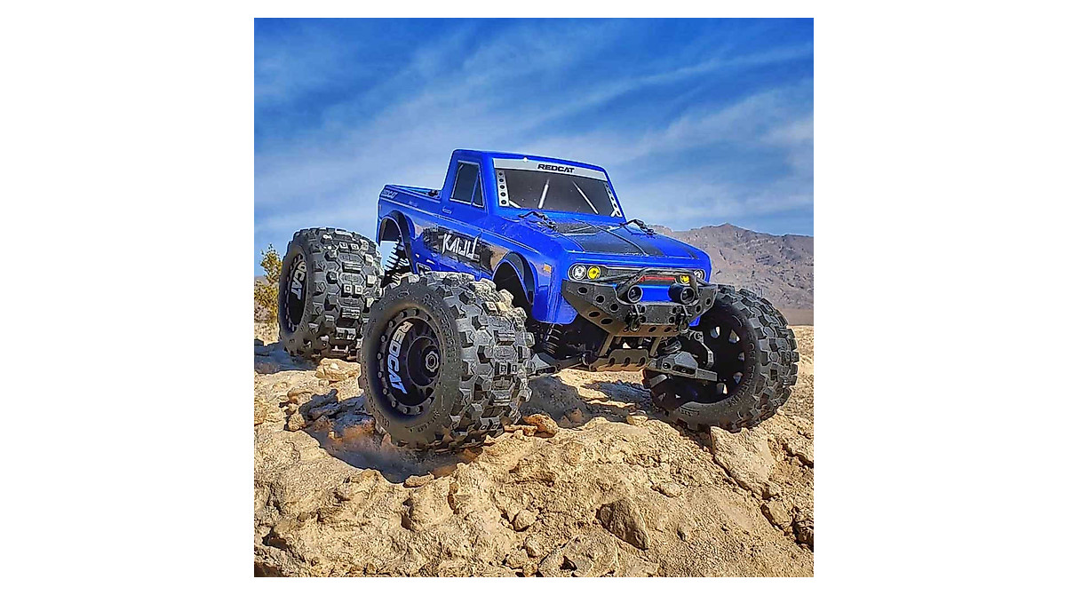 Redcat Kaiju 1:8 Scale 6S Ready RC Monster Truck - Blue