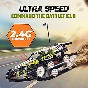 Remote Control Car for Kids - Remote Control Truck STEM 400+ PCS Car Building Kit - RC Toys for Boys - Monster Truck Toys Gift for Boys - RC Cars for Adults