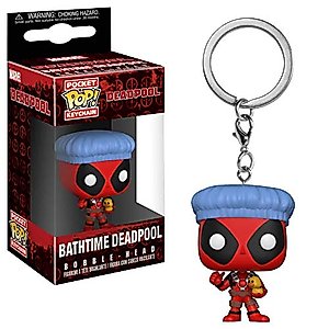 Funko Pop! Keychain: Deadpool Playtime - Deadpool Bath Time, Multicolor