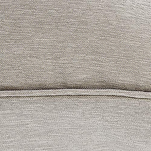 Classic Accessories Montlake FadeSafe FadeSafe Water-Resistant 74 x 23 x 3 Inch Patio Chaise Lounge Cushion Cover, Heather Grey, Patio Furniture Cushion Covers