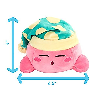 Club Mocchi-Mocchi- Kirby Plush - Sleeping Squishy Collectible Kirby Plushies - 6 Inch