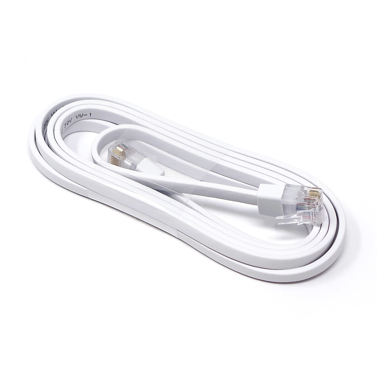 Google Ethernet Cable RJ45 Replacement, Original Gigabit Flat Network Cord for WiFi Routers, 6 FT, Non-Retail Packaging - White (1 Pack)