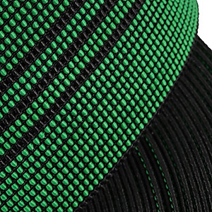 FUNSUEI 3 Rolls 2 Inches x 65.6 Feet Sofa Elastic Webbing Stretch Latex Band, Flexible Chair Webbing, Elastic Webbing Rolls for Sofa, Couch Chair Furniture Repair DIY Stretchy Spring Alternative