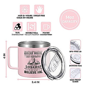 Gifts for Mom - Birthday Gifts For Mom, Mom Birthday Gifts Ideas - Gifts for Mom from Daughter Son Husband - Mom Gifts - Christmas Gifts for Mom - Mother Gifts, Presents for Mom - 14 Oz Mom Mug