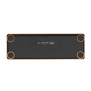 Azio Retro Classic Bluetooth 5.0 (Artisan) - Wireless/USB Wired Vintage Backlit Leather Mechanical Keyboard for PC/Mac (MK-RETRO-L-03B-US)