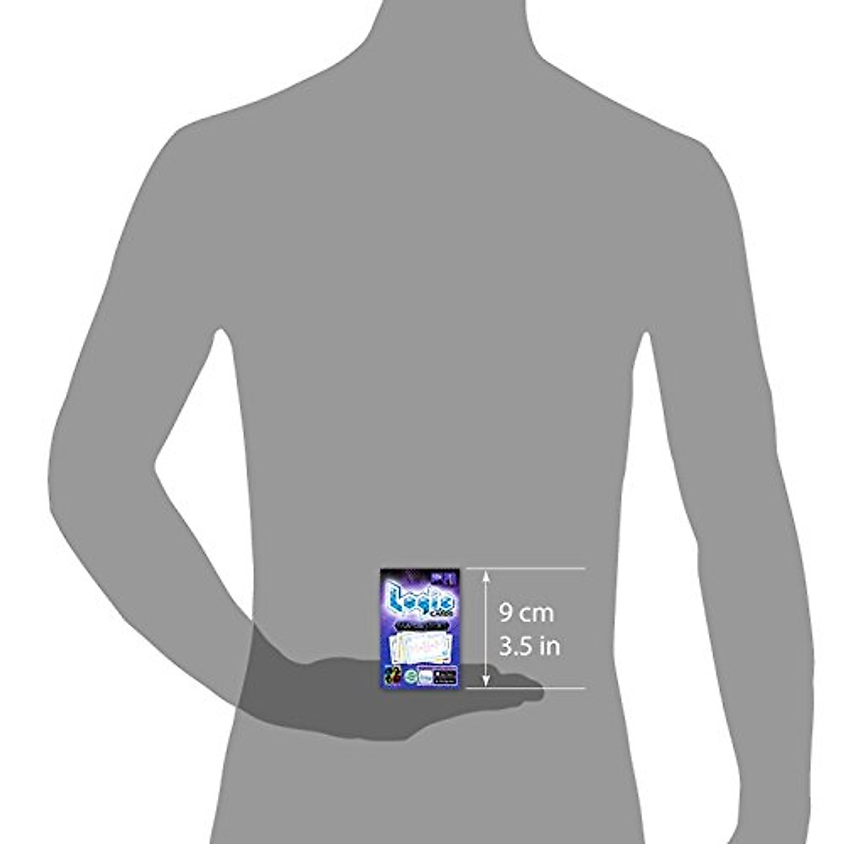 Brain Games Logic Cards Matchsticks - Math Brain Teaser Card Game for Kids, Teenagers & Adults - Award Winning Family Fun!