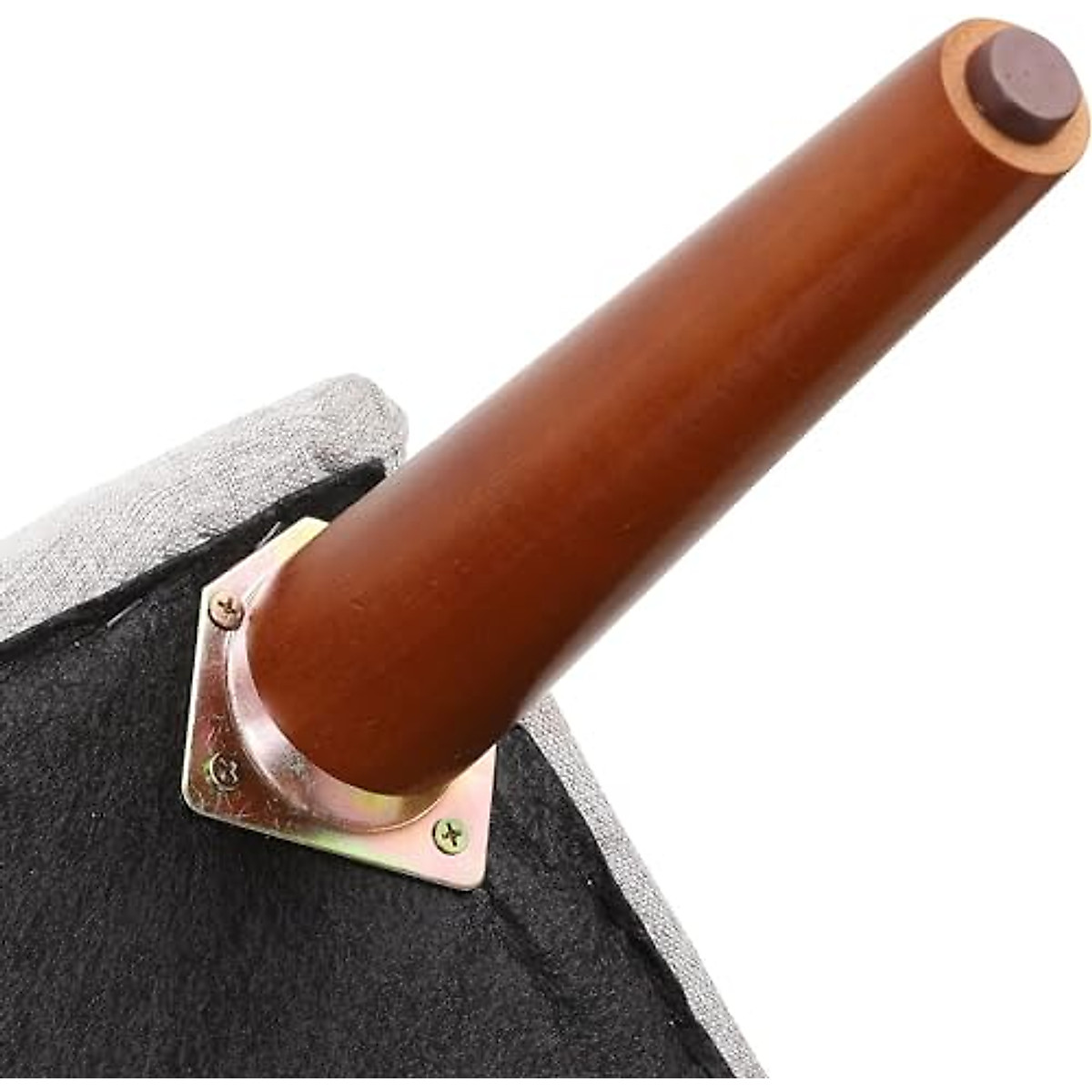 Ouchtek Living Room Accent Chairs Set of 2 Comfortable Linen Fabric Room Chairs Upholstered Reading Chair Mid-Century Modern Armchair for Bedroom Apartment Room Corner Anteroom, Gray