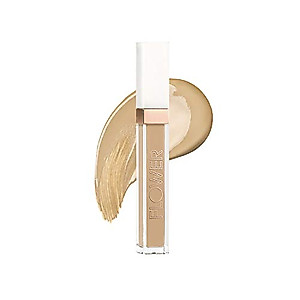 FLOWER BEAUTY Light Illusion Full Coverage Concealer - Diffuse Dark Under Eye Circles + Blurs Blemishes - Weightless Formula + Crease Proof Makeup (Light Medium)
