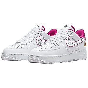 Nike Air Force 1 Low Womens LX White/White-Pink Prime Size 6