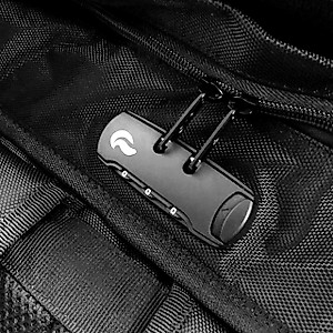 Skunk Backpack Rogue - Smell Proof - Weather Resistant - Lockable (Black)