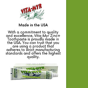 VITA MYR Herbal W Coq10 And Xylitol Toothpste, 5.4 OZ