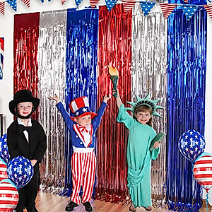 Black Gold Foil Fringe Curtains for Birthday Party 2 Pack 3.2ft x 8.2ft Tinsel Streamers Fringe Backdrop Curtains for Graduation Decorations Class of 2024 Baby Shower Birthday Decoration