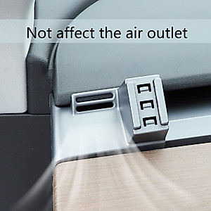 KIKIMO Adjustable Phone Holder for Tesla Model 3/Y 2021 - 360 Rotating, Compatible with Blackberry, Samsung, iPhone - Made from ABS Material