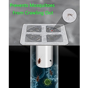 50pcs Disposable Shower Drain Hair Catcher,Tub Shower Bathtub Bathroom Sink Drain Strainer,Bathtub Shower Drain Cover,Drain Mesh Cover,Disposable Drain Covers Bathroom Tub Shower,Floor Drain Sticker