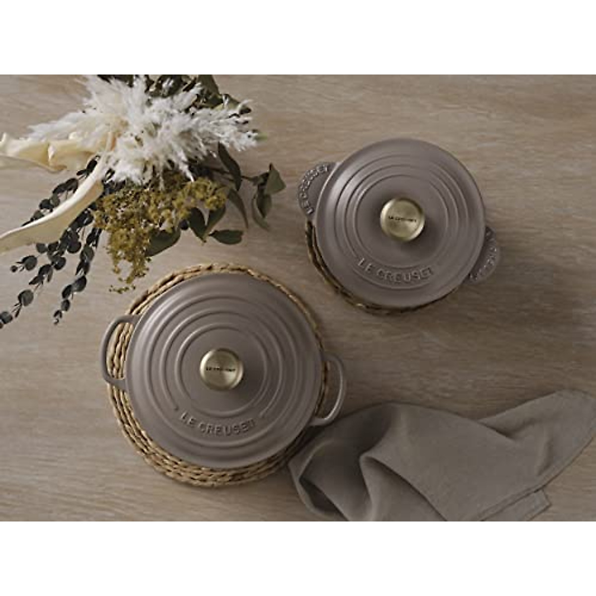 Le Creuset Signature Medium Knob, Light Gold