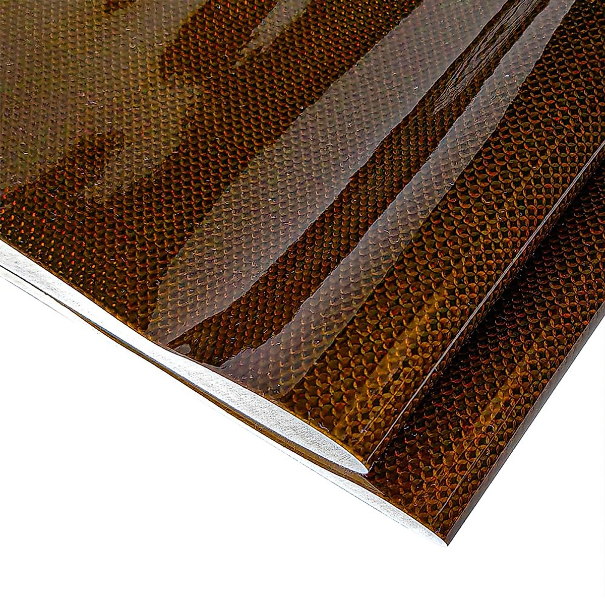 HYANG Holographic Drop of Water PU Faux Leather Sheets 1 Roll 12"X53"(30cmX135cm), Faux Leather Very Suitable for Leather Earrings, Bows, Handbag ，Sewing ，Crafts Making (306-13)