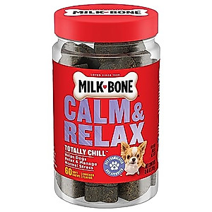 Milk-Bone Calm & Relax Dog Supplement, 60 Soft Chews