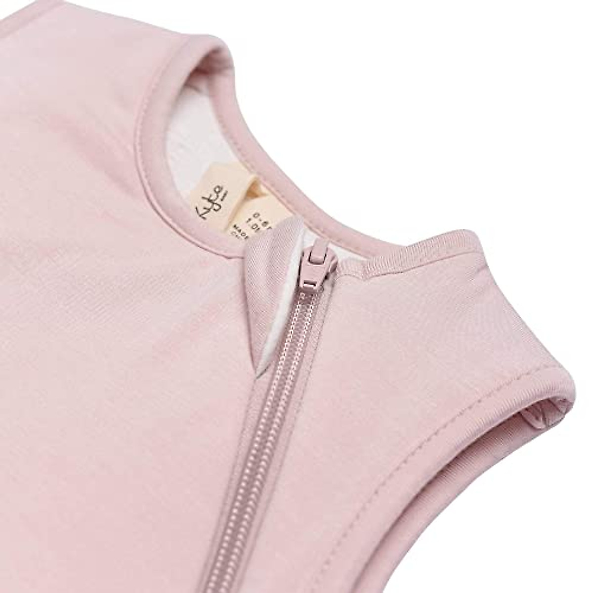 KYTE BABY Unisex Rayon Sleeping Bag for Babies and Toddlers, 1.0 Tog (6-18 Months, Blush)