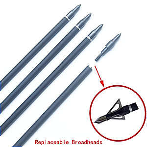 COLORFUL EAGLE 12pcs/lot Carbon Arrow Outdoor Hunting Bows Arrows for Recurve Compound Bow Archery Hunting Target Parctice Accessories (30)