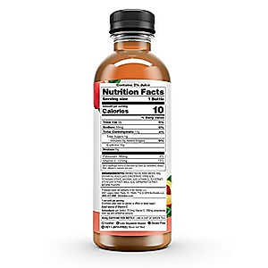 Bai Iced Tea, Narino Peach, Antioxidant Infused Supertea, Crafted with Real Tea (Black Tea, White Tea), 18 Fluid Ounce Bottles, 12 count