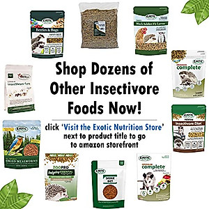 Exotic Nutrition Hedgehog Essential - Chicken Kibble with Mealworms (1.75 Pound)