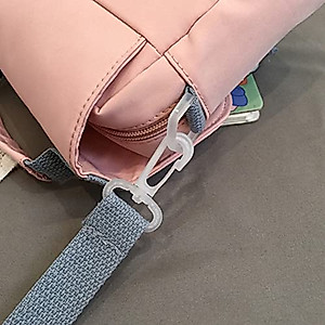 Kawaii Shoulder Backpack Korean Students Totes Schoolbag with Pins Crossbody Bag