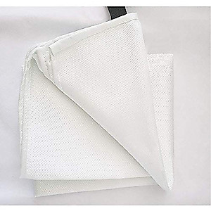 Fire Blanket Fire Guardian Blanket and Fire Blanket Fire Suppression Blankets for Kitchen, Bedroom, People- Energency Safety (40"x40") (White (2 Pack))
