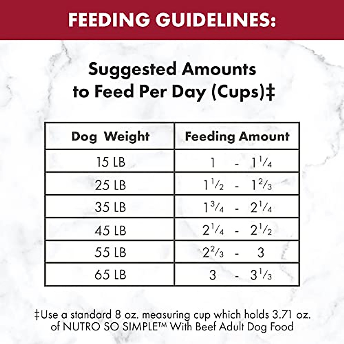 NUTRO SO SIMPLE With Beef Adult Dog Food, 11 lb.