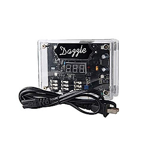 RetroDeco Dazzle Professional Power Supply- Digital Display, Color LEDs & Dual Output