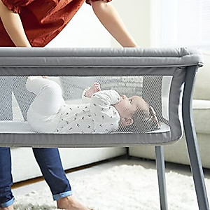 Chicco LullaGo Anywhere Portable Bassinet - Sandstone | Grey
