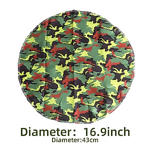 ViiKONDO Kid Outdoor Soldier Flying Toy Parachute Figure Mini Army Men Camouflage Park Game Hand Throwing Sports Gift (A)